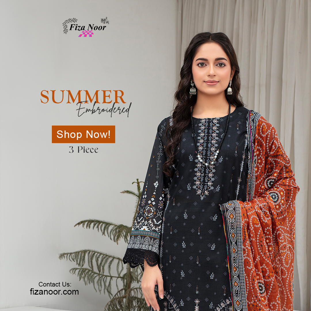 Fiza Noor Lawn Collection 2025 | New Summer Arrivals | Unstitched ...